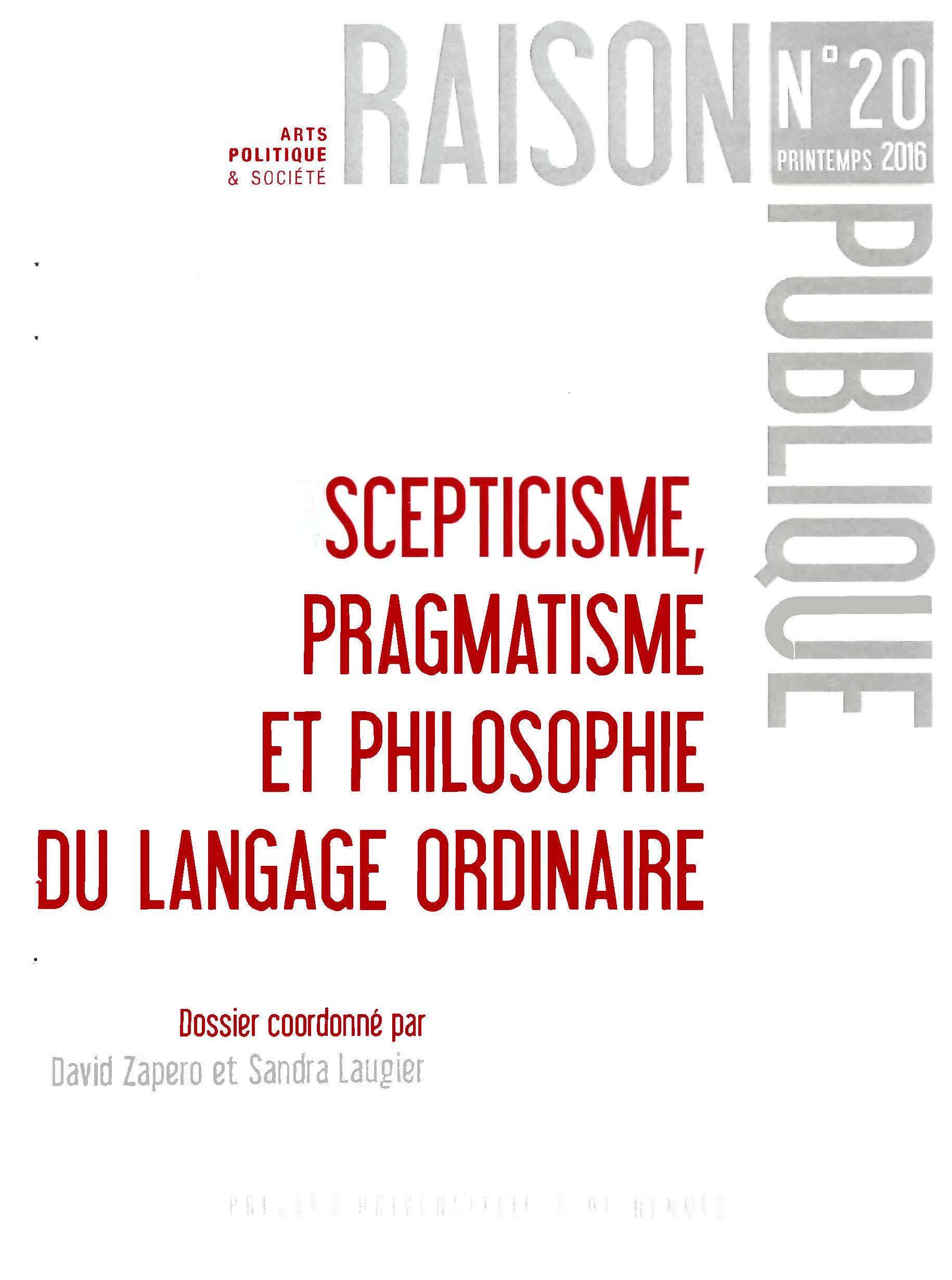 L’incertitude en pratique chez John Dewey – Mathias Girel